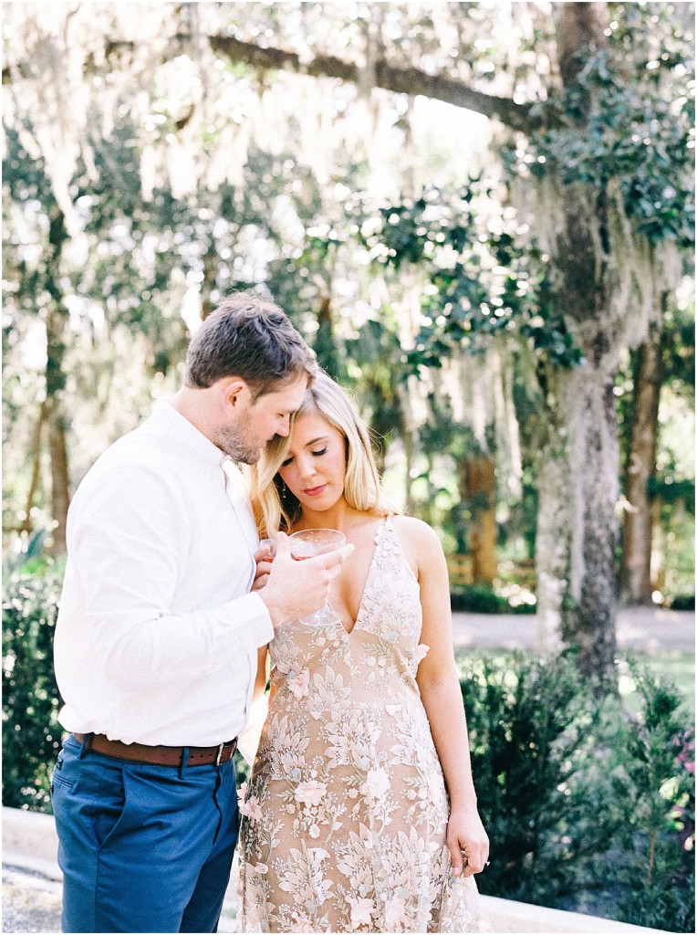 Sydonie Mansion Engagement on Film - Nikki Santerre Photography