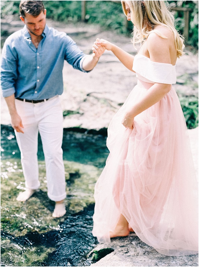 Sydonie Mansion Engagement on Film - Nikki Santerre Photography